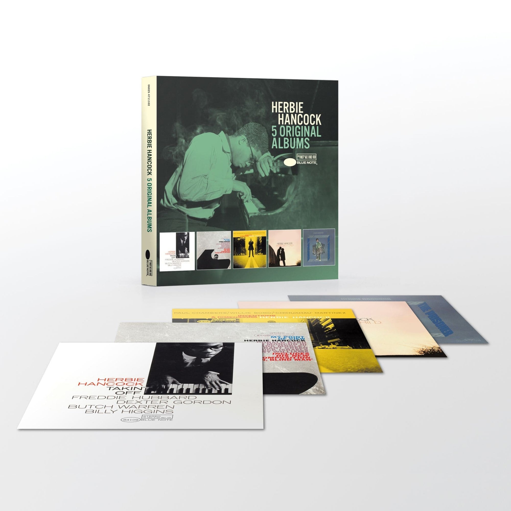 Herbie Hancock - 5 Original Albums (5-CD-Set) - JazzEcho + Everything ...